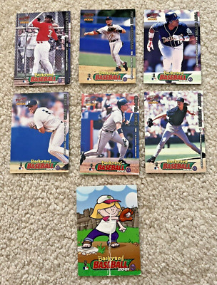 Backyard Baseball Card Lot Pacific Humongous Entertainment Jeter ...
