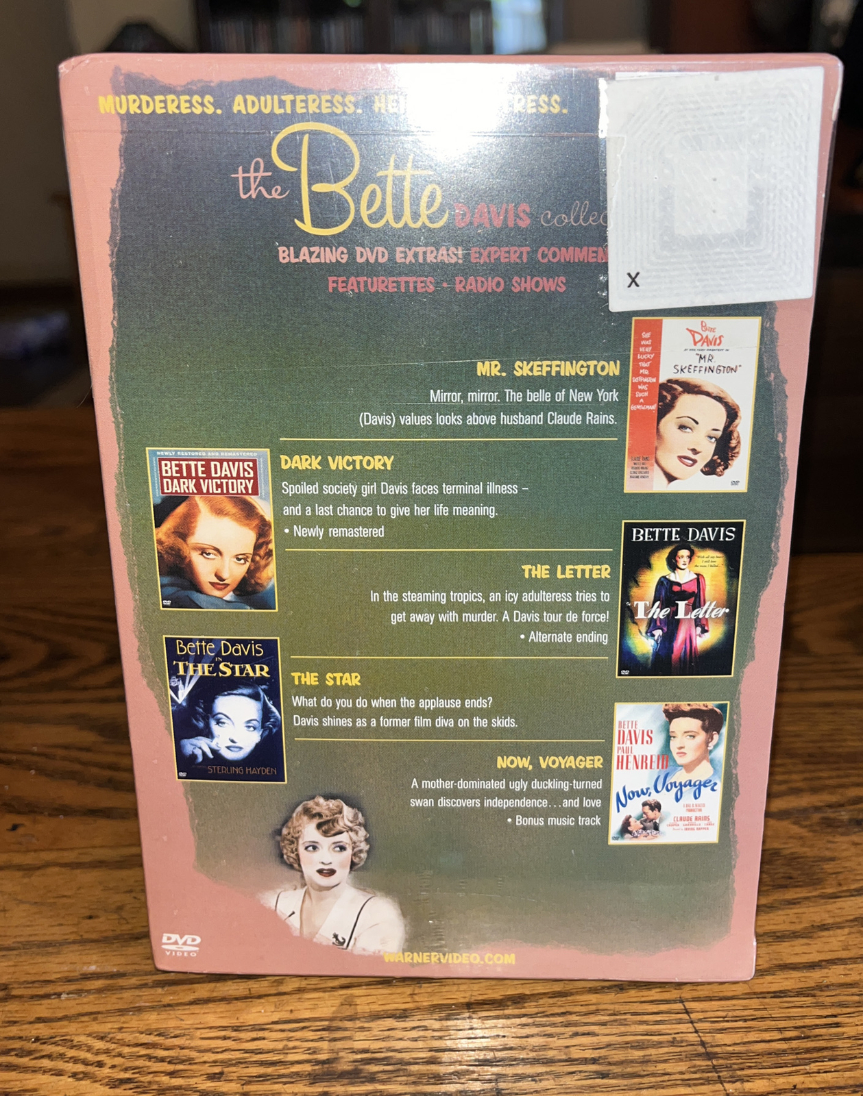 Bette Davis Collection - Volume 1 (DVD, 2005, 5-Disc Set) for sale ...