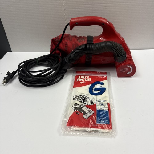 Royal Dirt Devil Ultra Hand Vac Handheld Vacuum Cleaner w/ Hose 08230 ...