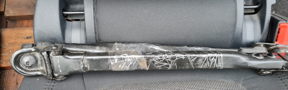 2021 FORD TRANSIT CONNECT DOUBLE CAB PANEL VAN REAR SEATS WITH CAGED ...