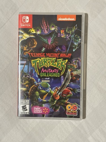 Teenage Mutant Ninja Turtles: Mutants Unleashed TMNT (Nintendo Switch ...