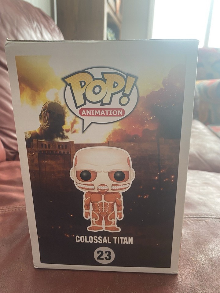 Funko Pop! Vinyl: Attack on Titan - Colossal Titan #23 New Factory ...