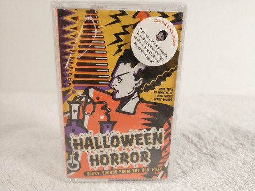 1997 HALLOWEEN HORROR SCARY SOUNDS FROM HEX FILES CASSETTE TAPE vintage ...