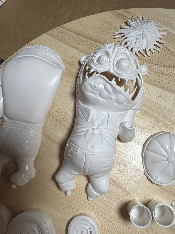 1963 REVELL ED ROTH RAT FINK “MOTHERS WORRY” MONSTER Dragster Model Kit ...