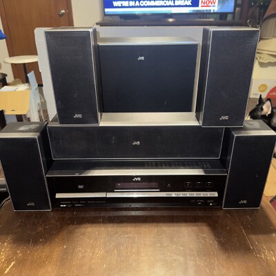 JVC TH-D50 HDMI DVD Digital Home Theater System 5.1ch 1200W W/ Surround ...