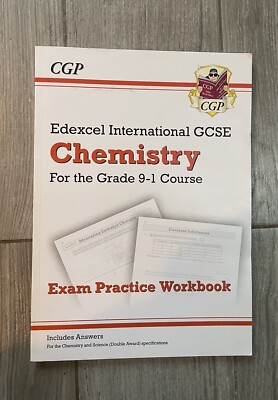 Edexcel Grade 9-1 IGCSE Chemistry Exam Practice Workbook 9781782945901 ...