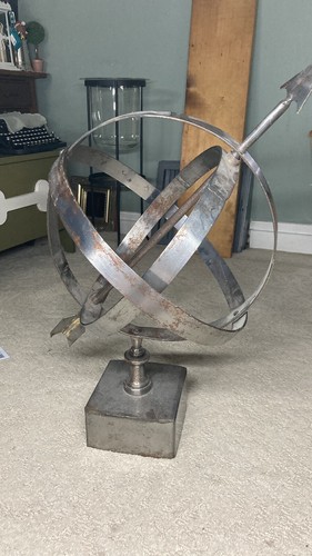 Gyroscope Arrow WEATHERVANE LARGE ROOF BARN GARDEN HOME OFFICE Decor ...