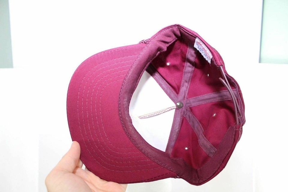 Vintage Southern Cotton Oil North Little Rock, Arkansas Hat Maroon ...