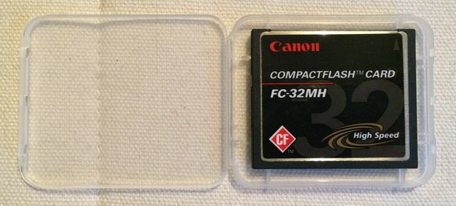 Canon / SanDisk Compact Flash CF-Card 32MB FC-32MH for sale online | eBay