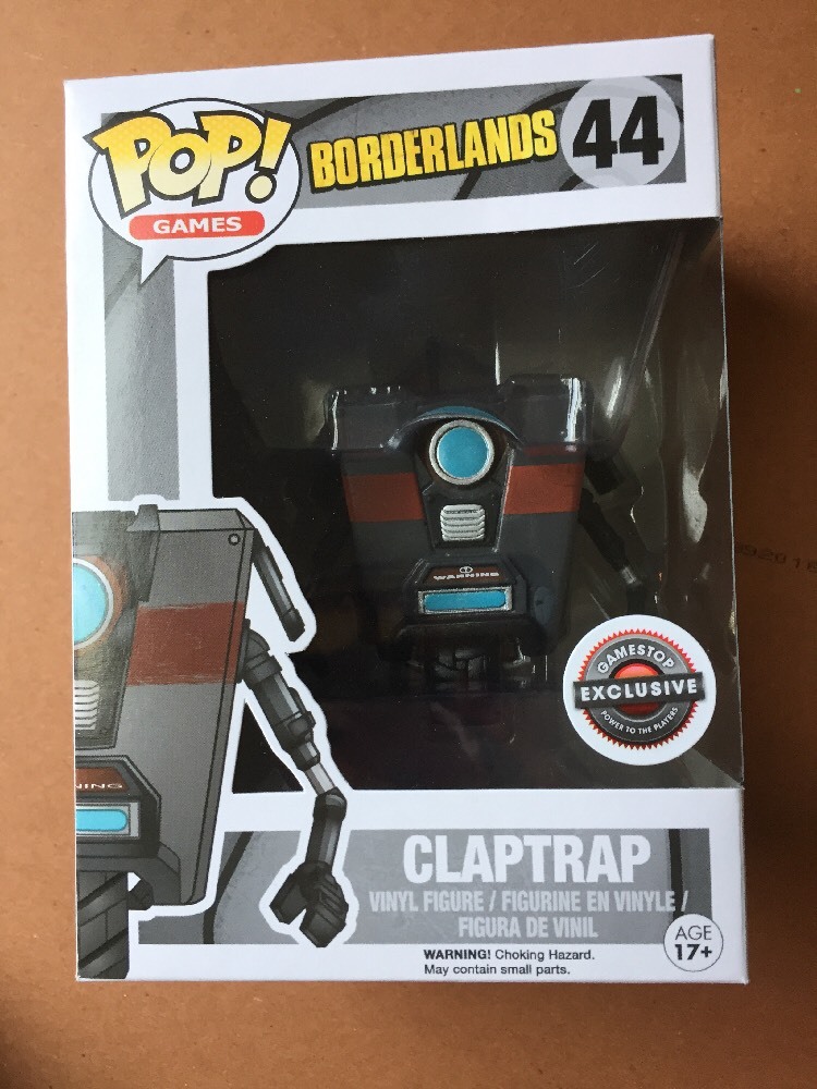Funko Pop GameStop Exclusive Borderlands Claptrap #44 | eBay