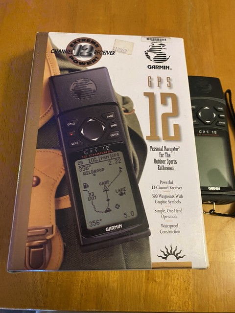 Garmin GPS 12 Handheld Personal Navigator for sale online | eBay