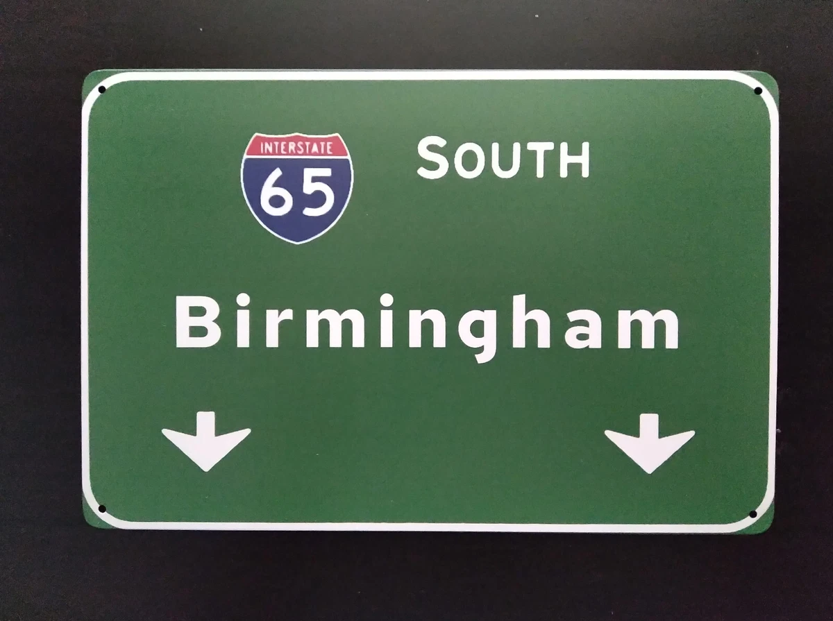 Green Interstate Sign