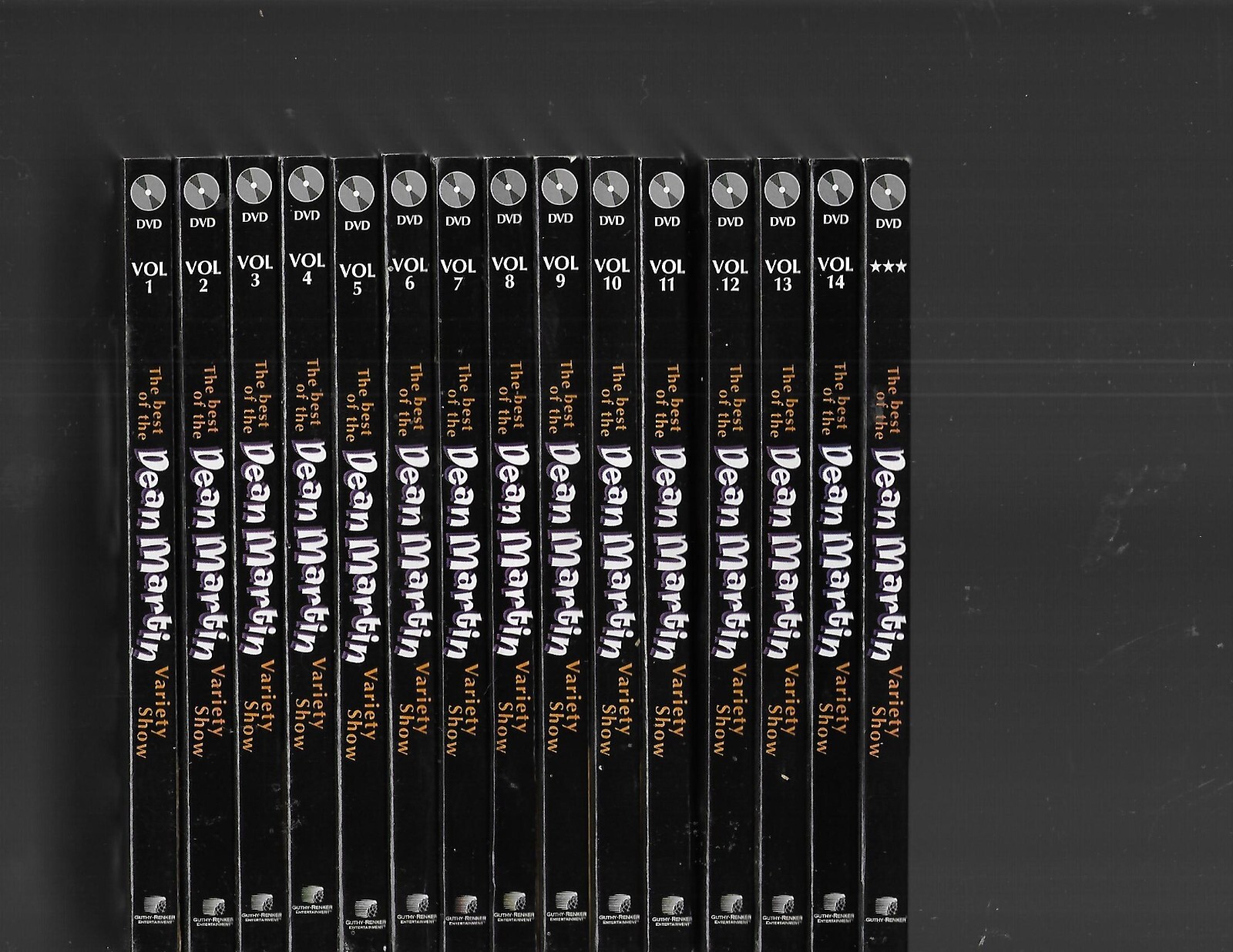 THE BEST OF THE DEAN MARTIN VARIETY SHOW by Greg Garrison (15 DVD ...