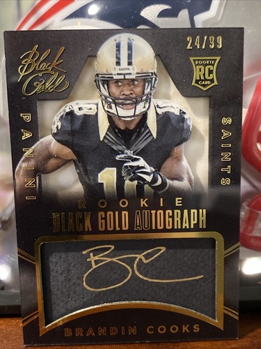 2014 Panini Black Gold Autograph Brandin Cooks RC Auto /99 | eBay