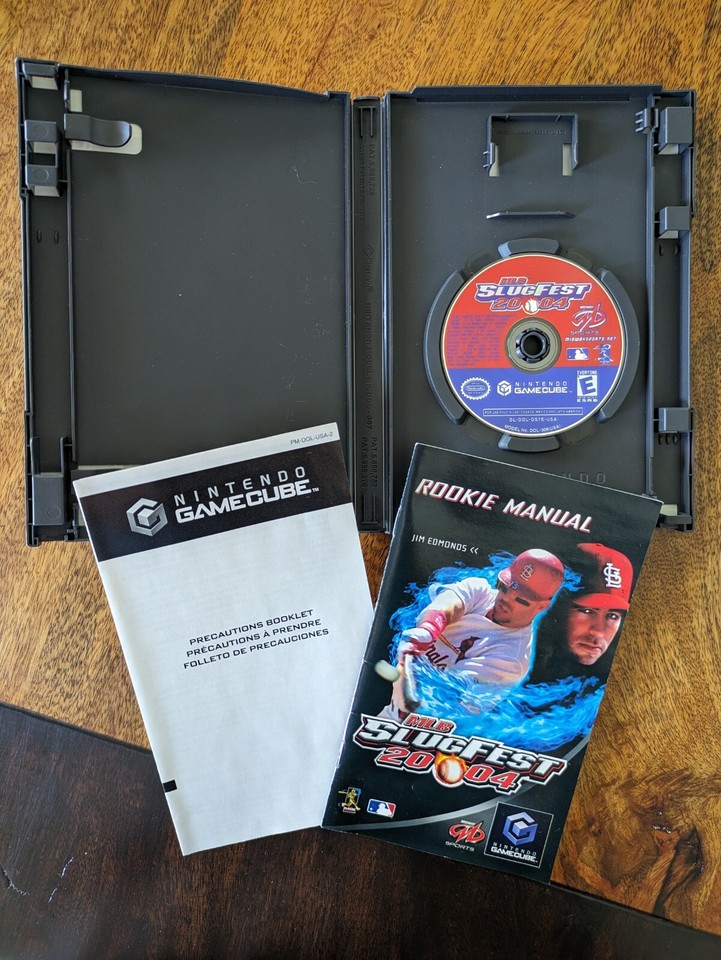 MLB Slugfest 2004 - Complete Nintendo GameCube Game CIB 31719198979 | eBay