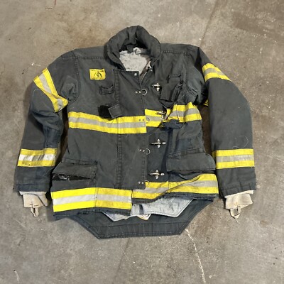 Morning Pride Bunker Jacket Turnout Gear Size 44 Old FDNY Style | eBay