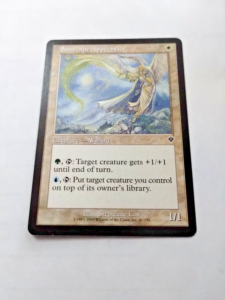 MTG Sunscape Apprentice Invasion 41/350 Regular Common - Uncirculated ...