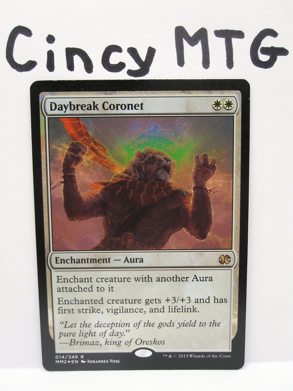 Daybreak Coronet FOIL - 1x x1 - Modern Masters 2015 - MM2 - LP - MTG ...