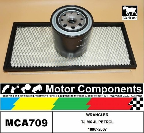 FILTER SERVICE KIT for JEEP WRANGLER TJ MX 4L PETROL 1996>2007 | eBay ...