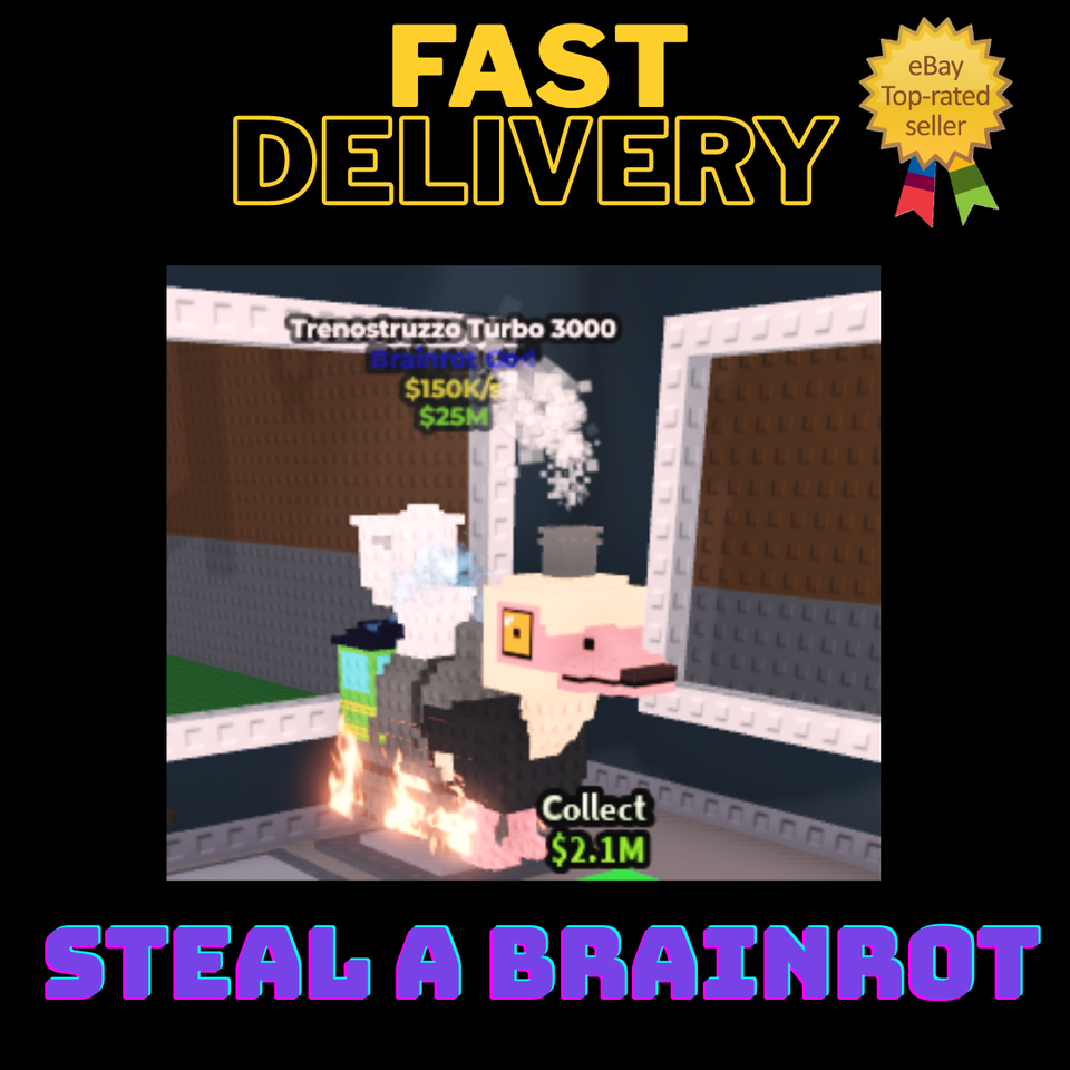 Roblox | Steal A Brainrot | Rebirth 8-16 Brainrots [24hrs Delivery] | eBay