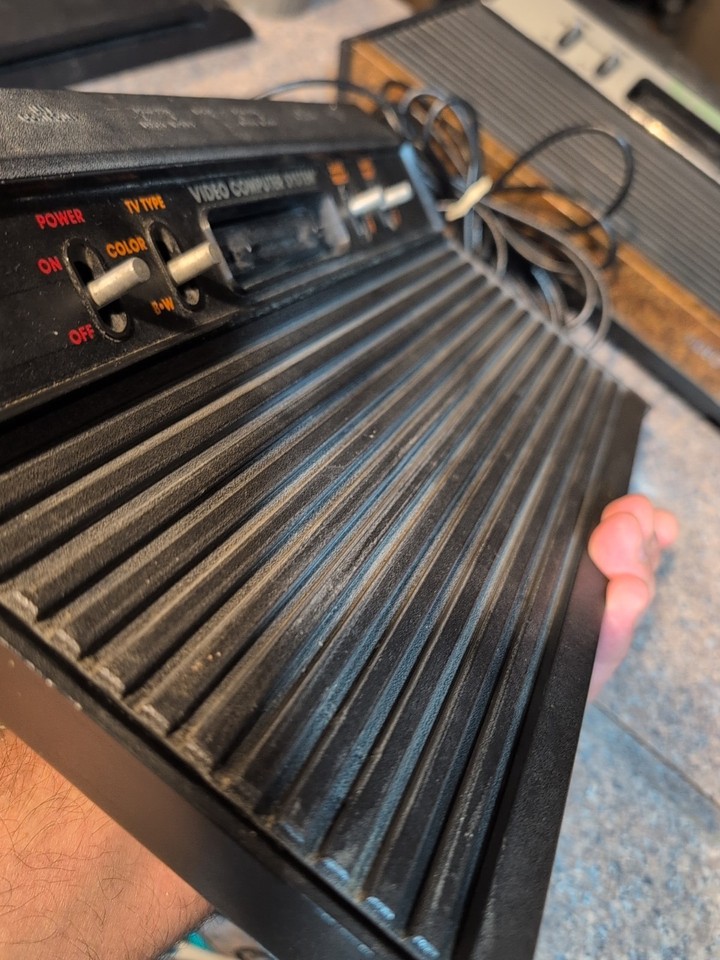 Atari 2600 Lot Of 2 4-Switch Vader Consoles. Parts | eBay