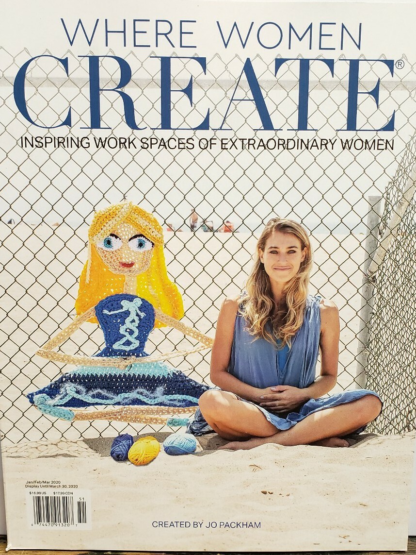 Where Women Create Jan Feb March 2020 Work Spaces Jo Packham FREE ...