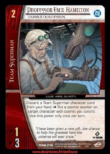 Professor Emil Hamilton , Garrulous Genius / DSM - 016 ENG VS System ...