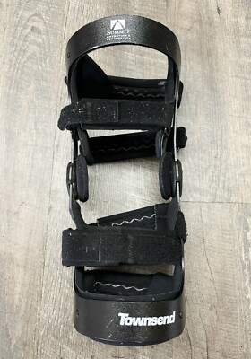 Townsend Rebel PRO - Knee Brace / Medium / 14.25" Inch / LEFT Black | eBay