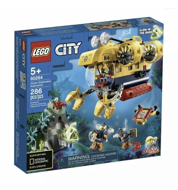 LEGO City: Ocean Exploration Submarine (60264) NEW SEALED RETIRED Set ...