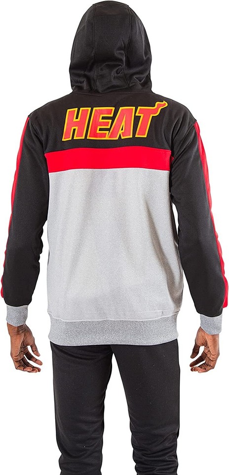 Miami Heat Men's MEDIUM Hoodie Full-Zip (NBA) | eBay
