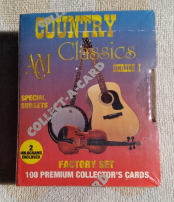 1992 Country Classics Series 1 Cards Factory Sealed Box Set 100 Cards ...