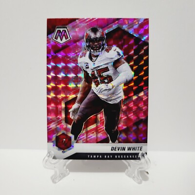 2021 Panini Mosaic Devin White #191 Pink Prizm Tampa Bay Buccaneers | eBay