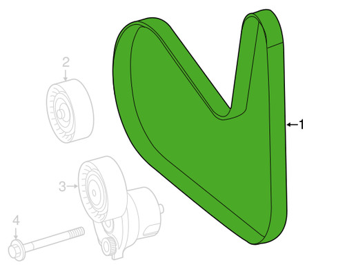 NEW MERCEDES BENZ E W213 SERPENTINE BELT A0009933900 000-993-39-00 | eBay