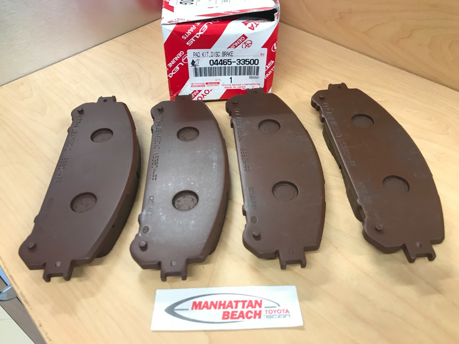 20-24 CAMRY TRD, 20-21 AVALON TRD Front Brake Pads GENUINE OEM 04465 ...