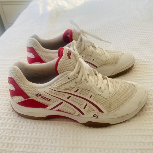 ASICS GEL HUNTER WOMENS WHITE/RED TRAINERS SIZE 6 (EURO 39/6) | eBay UK