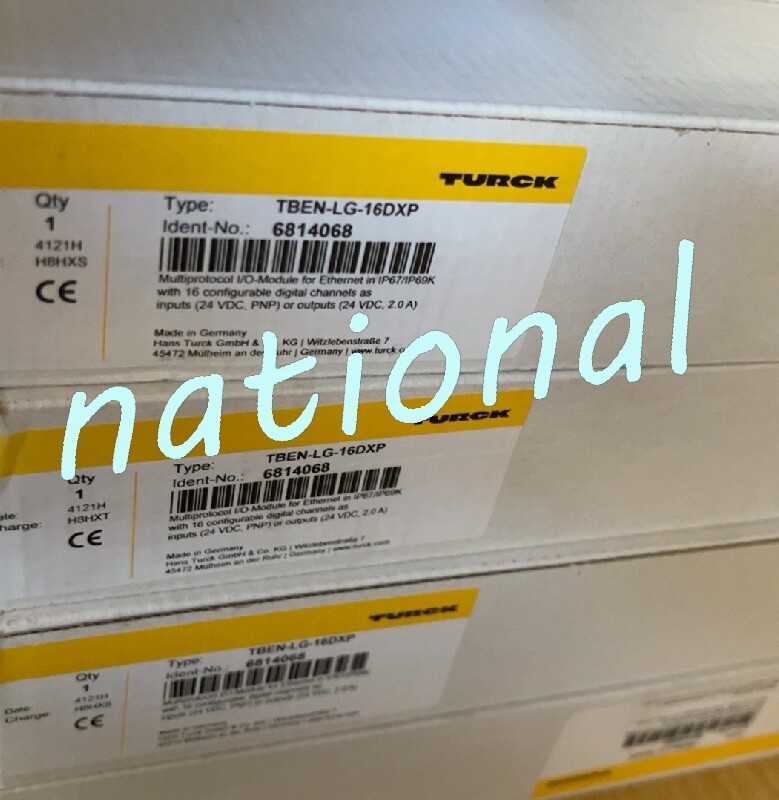 Turck TBEN-LG-16DXP Ethernet I/O Module for sale online | eBay