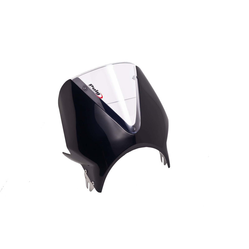 PUIG WINDSCREEN UNIV. VISION FOR TRIUMPH BONNEVILLE T100 17-19 BLACK ...