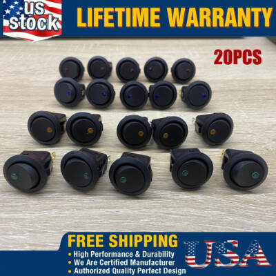 Rocker - Blue Rocker Switch