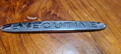 Holden commodore vt vx chrome executive rear boot badge. | eBay