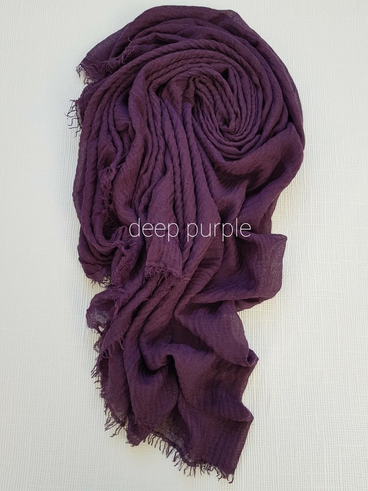 New Style Crimp BUY 5 GET 1 FREE Hijab Scarf Headscarf Crinkle Wrap ...