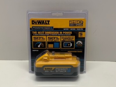 DeWalt DCBP520 POWER STACK 20V MAX 5Ah Battery | eBay
