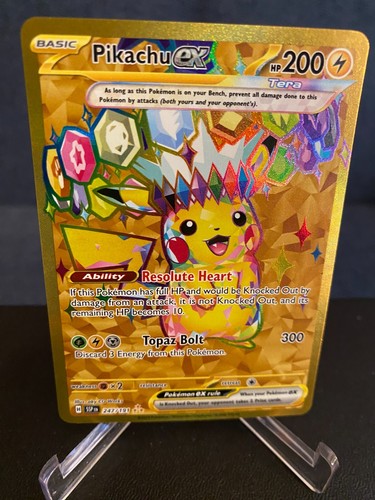 Pikachu ex (247/191) Scarlet & Violet: Surging Sparks - Holofoil ...