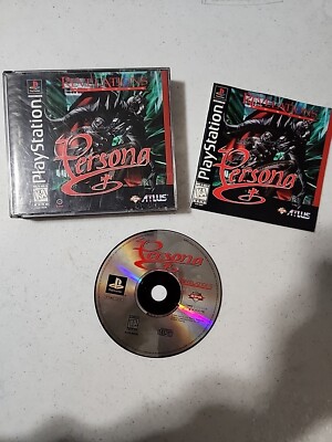 Revelations Series: Persona (Sony PlayStation 1, 1996) PS1 No Reserve ...