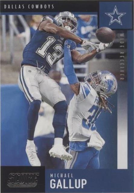 2020 Score - Michael Gallup #165 for sale online | eBay