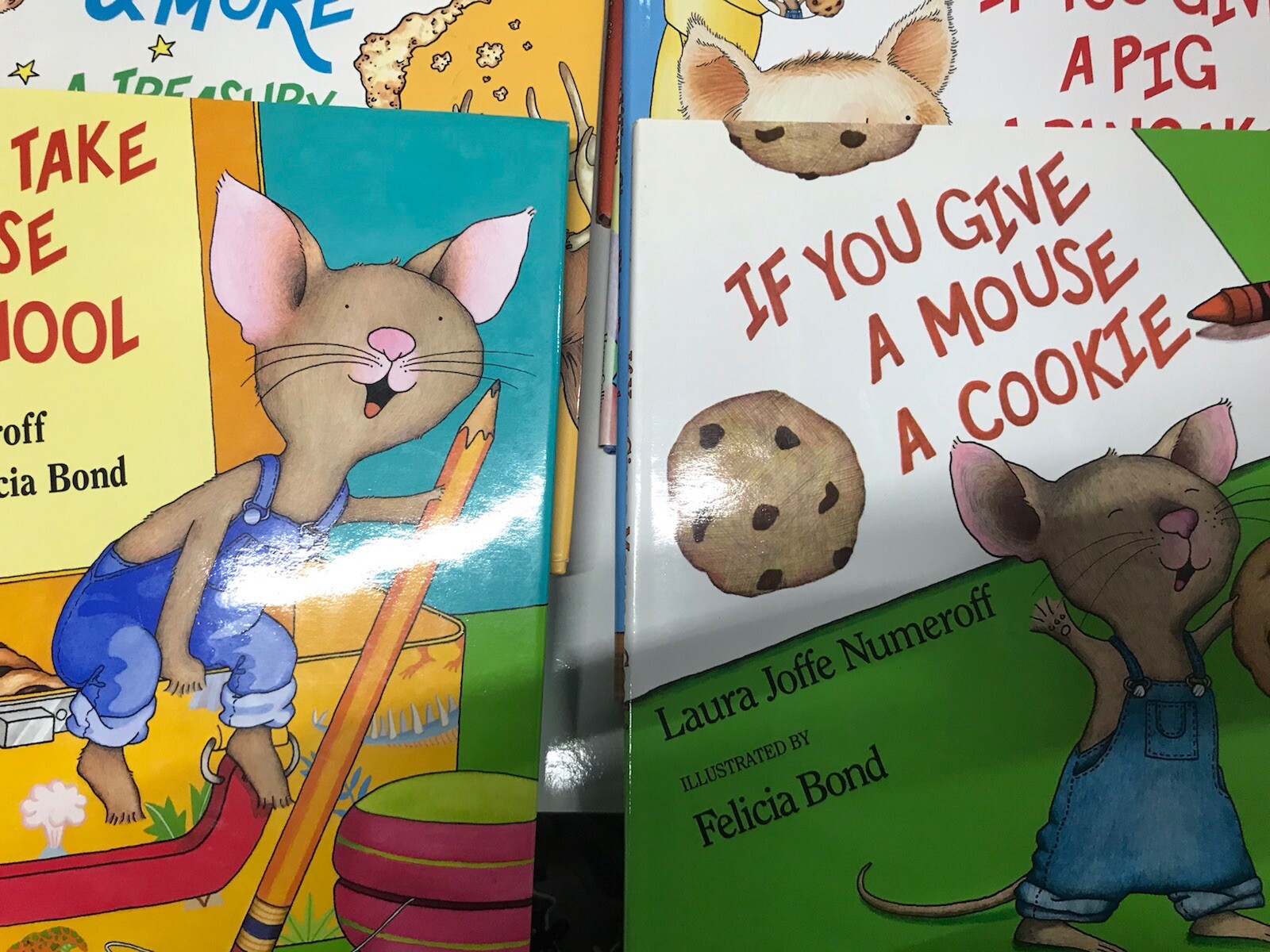 Laura Numeroff - 7 Books - Mouse Cookies & More: A Treasury ...