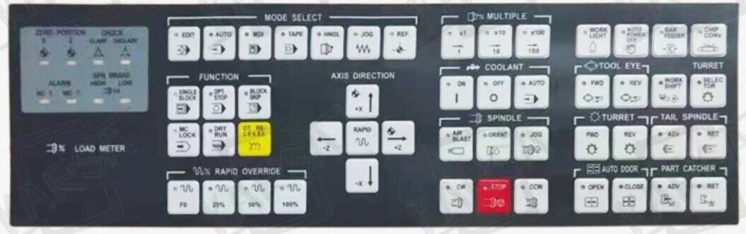 NEW For DMC Kia CNC machine tool operator panel film Button cover ...