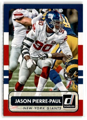 2015 Donruss Football #144 Jason Pierre-Paul New York Giants | eBay