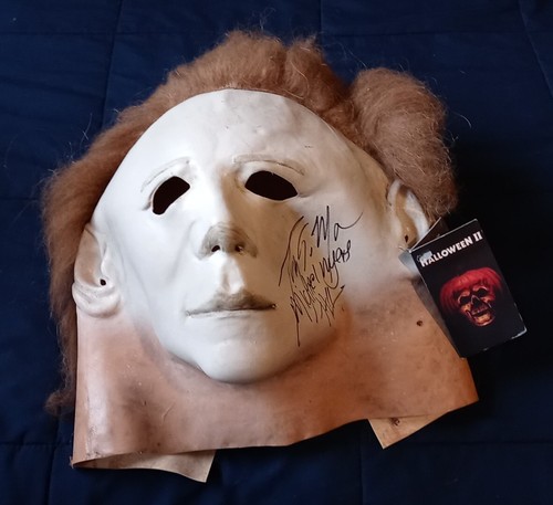 Michael Myers Autographed Halloween Mask New With Tags Tony Moran | eBay