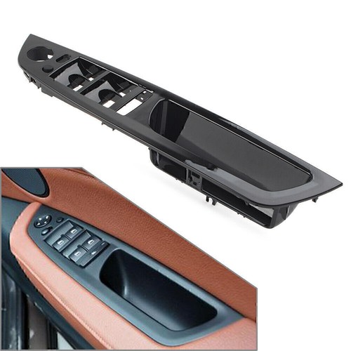 1pcs Bright black Car Inner Door Handle Panel Tirm Cover For BMW X5 X6 ...