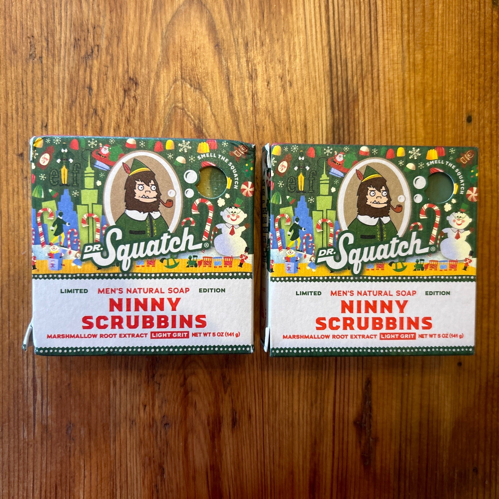 Dr Squatch Soap Ninny Scrubbins - Elf Limited Edition 🎄 | eBay